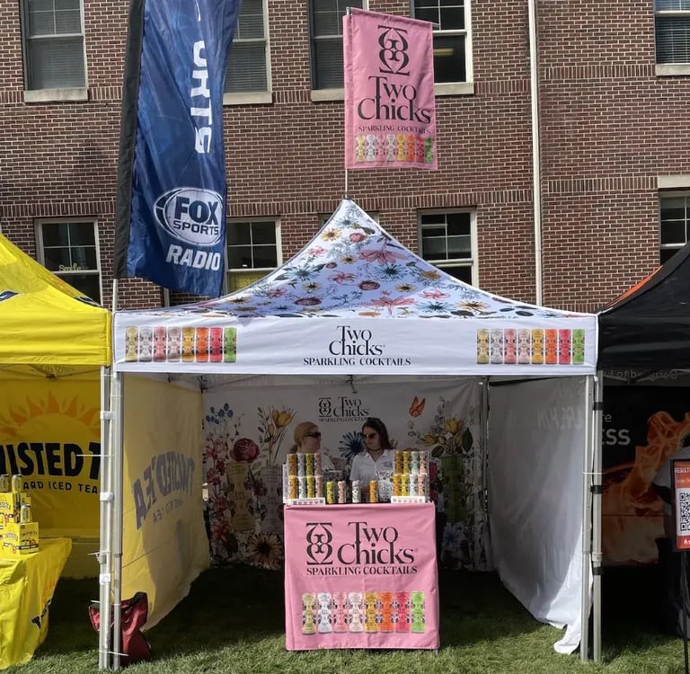 10x10 Custom Canopy Tent | Branded Tent Made In USA