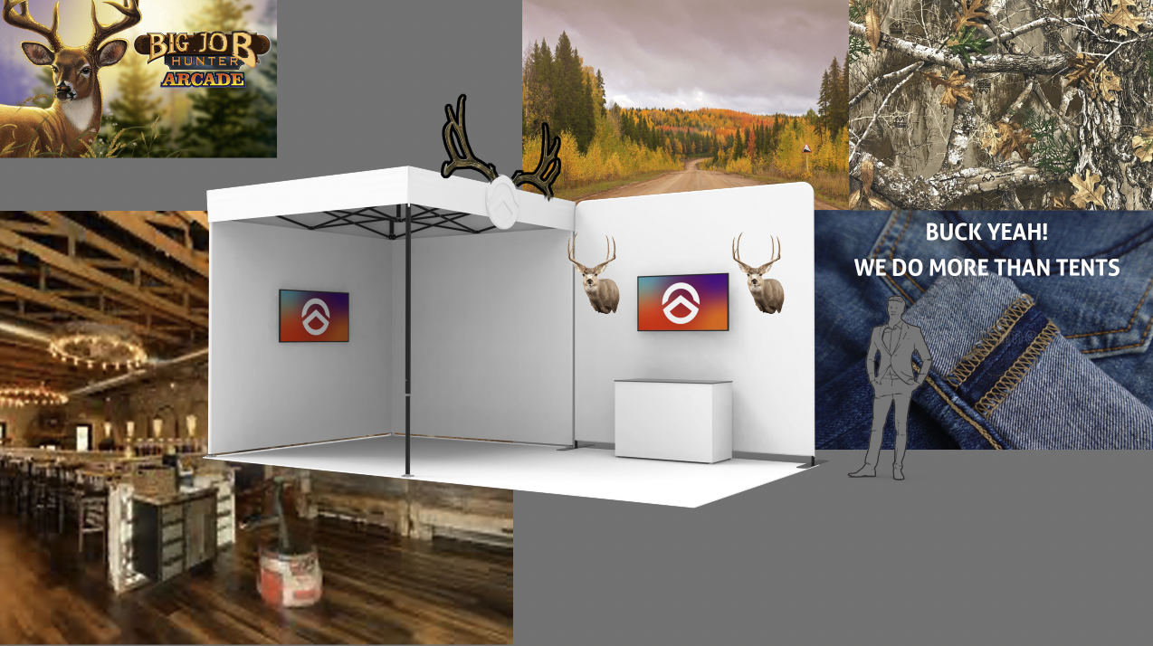 How We Designed a Tent for an Experiential Marketing Trade Show