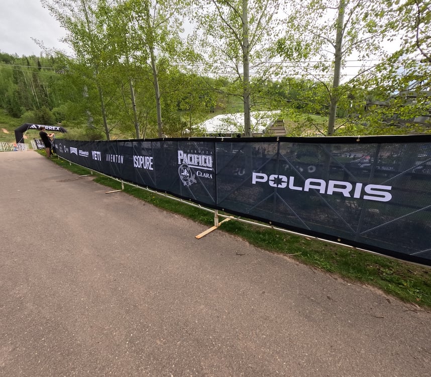 Custom-Printed Fence Scrim | Mesh Fence Screen Wraps and Banners