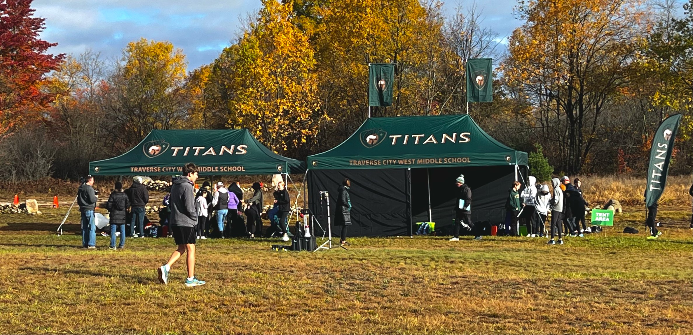Custom Track & Field Canopy Tents | Cross Country Team Tents