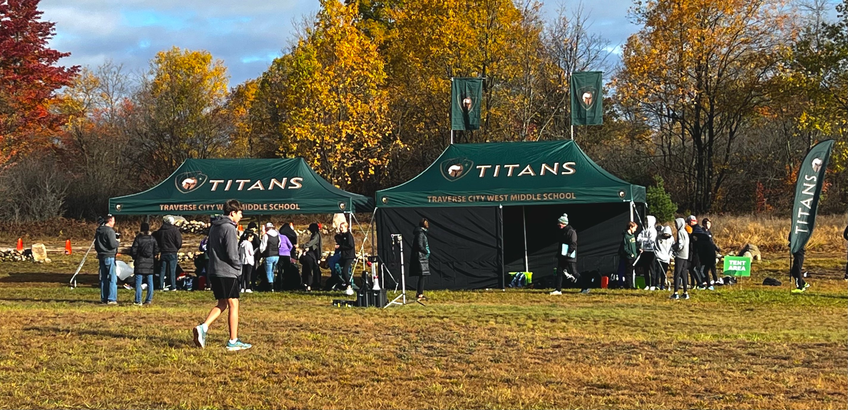 Custom Track & Field Canopy Tents | Cross Country Team Tents