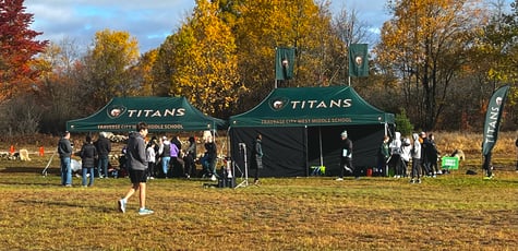 Custom Track & Field Canopy Tents | Cross Country Team Tents