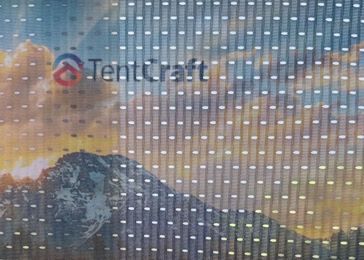 Custom-Printed Fence Scrim | Mesh Fence Screen Wraps and Banners