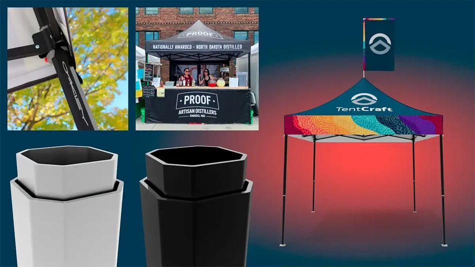 Custom Pop-Up Tents | 3-Day Turnaround | Made in USA