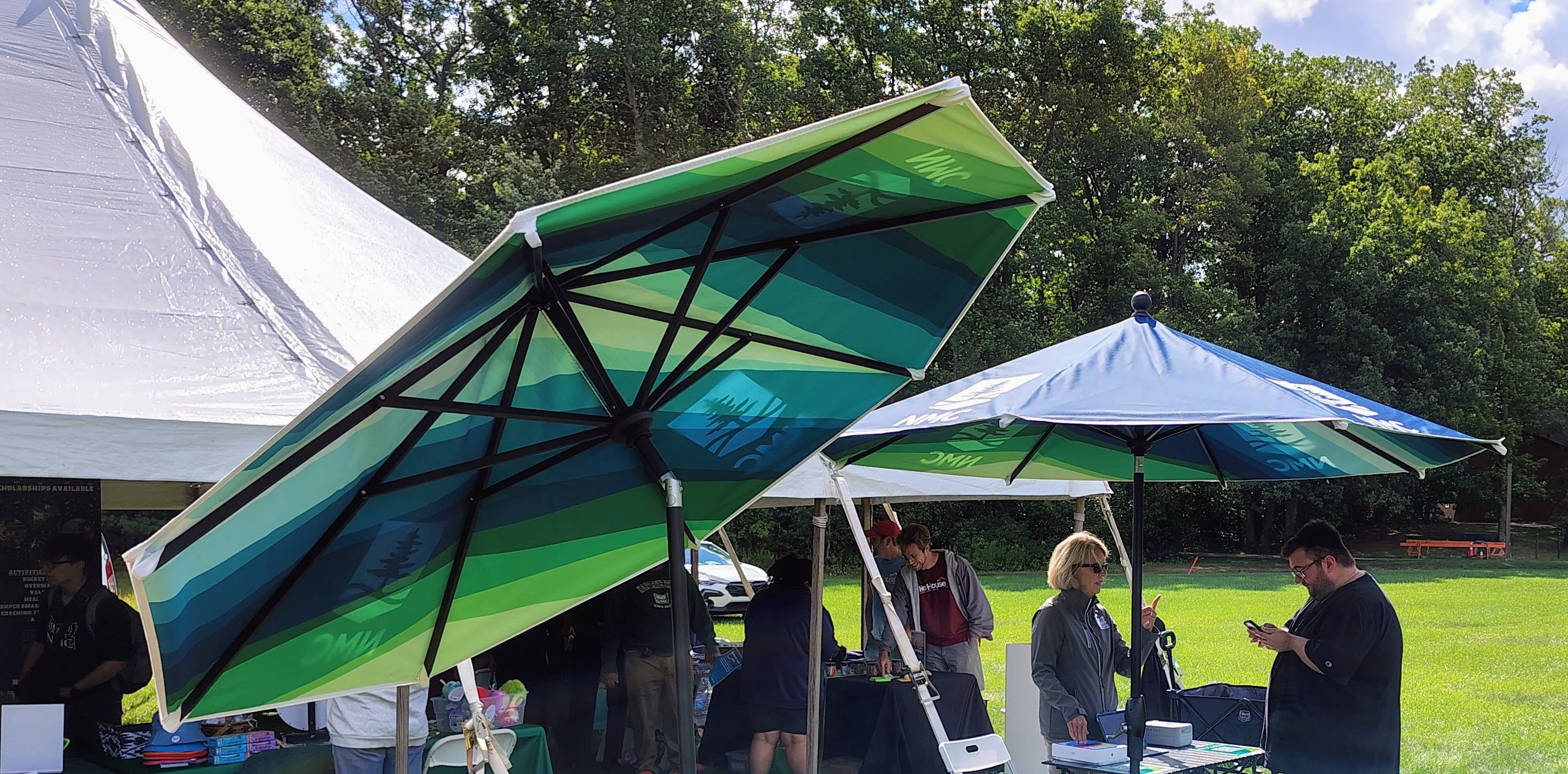 Custom-Printed Shade Umbrellas for Events | TentCraft