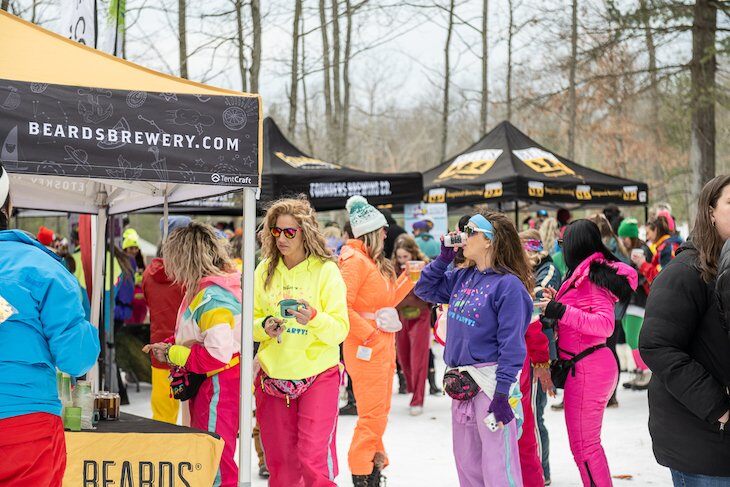 The Custom Tents of Suds & Snow 2022 | TentCraft